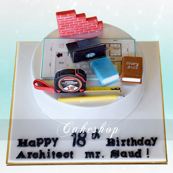Architecture Theme Cake